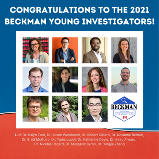 Beckman Foundation Announces 2021 Beckman Young Investigator Awardees ...