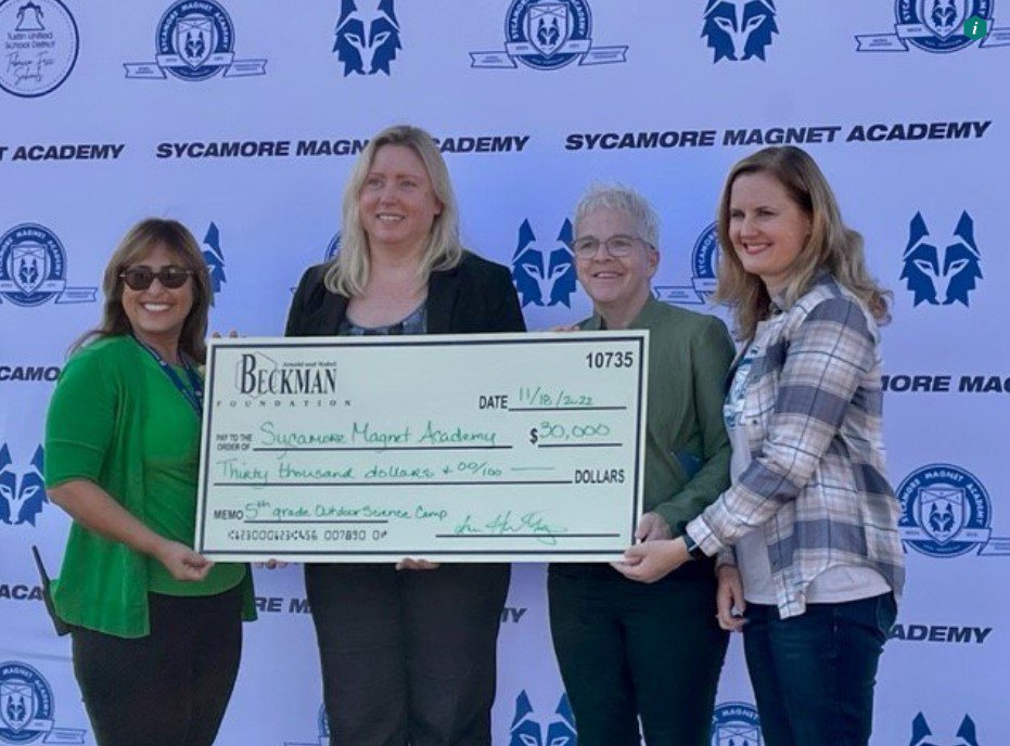 Beckman Foundation Issues Community Support Grant to Sycamore Magnet Academy PTA | Beckman ...
