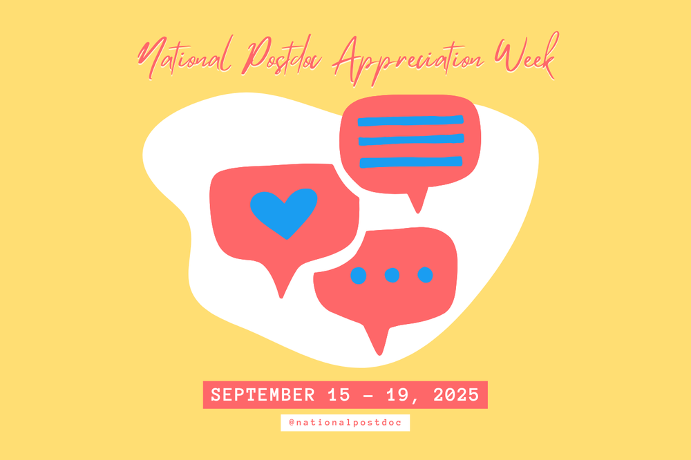 National Postdoc Appreciation Week is September 15-19 | Beckman Foundation