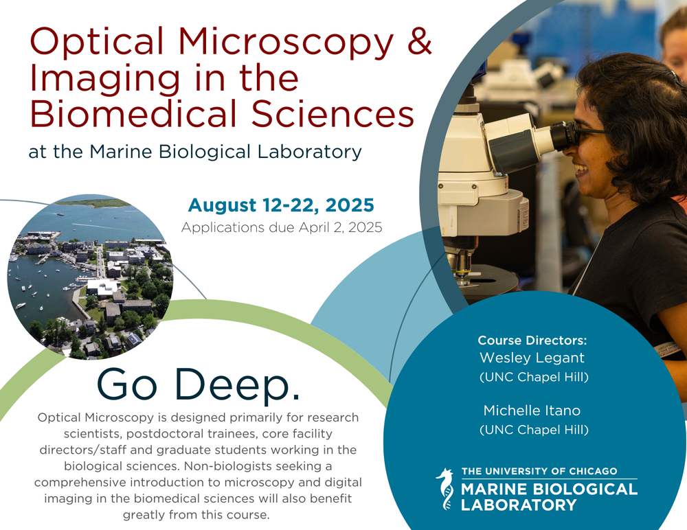 Woods Hole Optical Microscopy Course Now Accepting Applications | Beckman Foundation